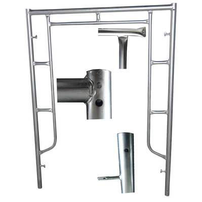 Q195/ Q235, 42mm Main Pipe, Pre-galvanized Door Frame Scaffolding
