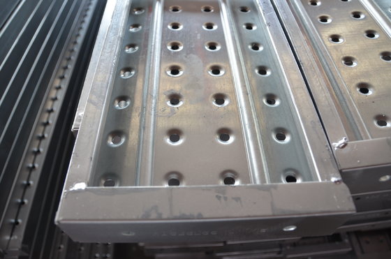 Q195 / Q235 Steel Catwalk Ladder Scaffolding Hook Planks for Sale