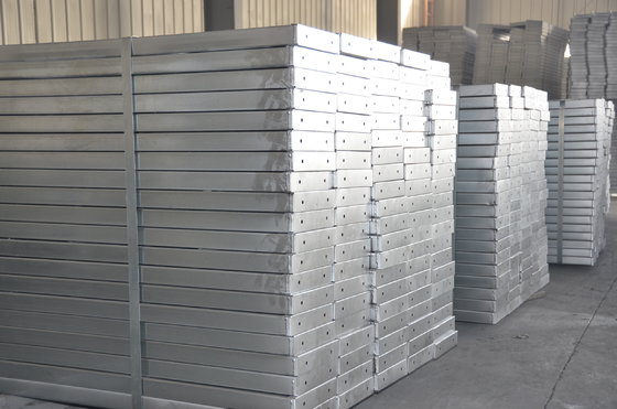 Q195 / Q235 Steel Catwalk Ladder Scaffolding Hook Planks for Sale