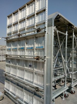 Aluminum Concrete Slab Roof Plastic Formwork for Column Scaffolding System