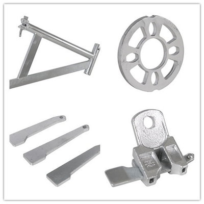 Q345 Material, Powder Coated HDG Painte Steel Australian Standard 48.3mm Ringlock Scaffolding
