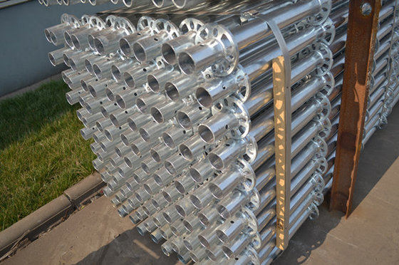 Q345 Material, Powder Coated HDG Painte Steel Australian Standard 48.3mm Ringlock Scaffolding