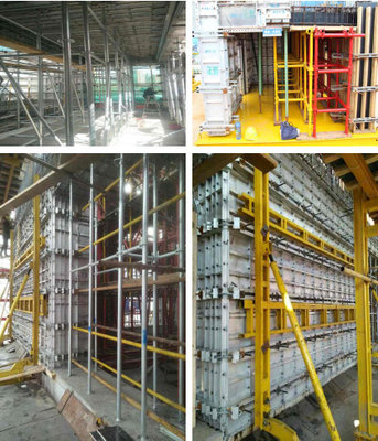 2017 Best Quality Aluminium Panel Slab Profile And Extrusion Aluminum Alloy Material Formwork