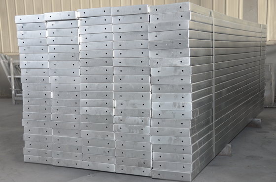 Steel Catwalk Ladder Scaffolding Hook Planks, Scaffolding Metal Plank