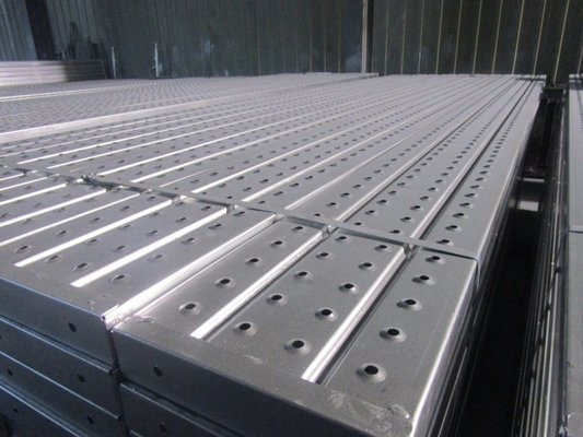 Steel Catwalk Ladder Scaffolding Hook Planks, Scaffolding Metal Plank