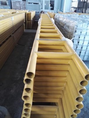 Q235/ Q345 Light Weight Aluminium Scaffolding Ladder Beam Andamio