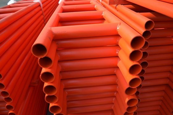 Steel Scaffold Ladder Beam Capacity Parts Base Plate, Ladder Beam