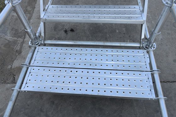 Baker Steel Scaffolding Weights Deck Walking Board, Pre-galvanized Steel Plank