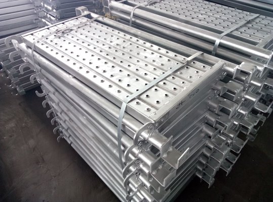 Pre-galvanized Catwalk, 1.0-2.0mm Thickness, Q195 Ringlock Scaffolding Metal Plank