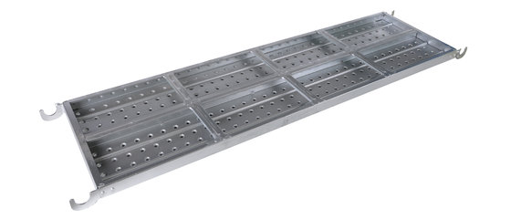 Pre-galvanized Catwalk, 1.0-2.0mm Thickness, Q195 Ringlock Scaffolding Metal Plank