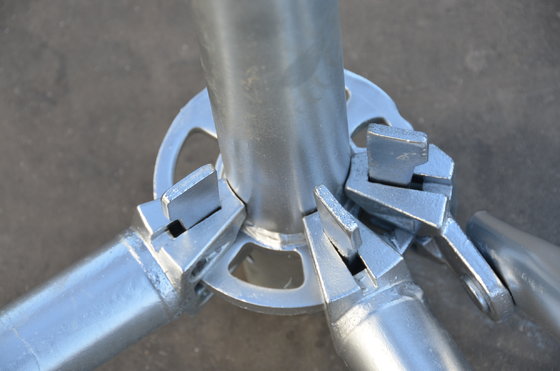 Q345 Ringlock Scaffold with Steel Catwalk / Steel Plank / Scaffolding Ringlock System