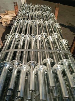Q345 Ringlock Scaffold with Steel Catwalk / Steel Plank / Scaffolding Ringlock System