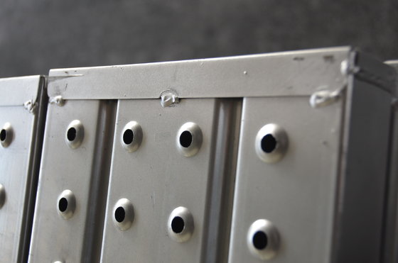 Q235 Pre-galvanized Steel Catwalk Ladder Scaffolding Hook Planks / Metal Plank