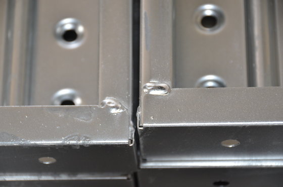 Q235 Material, Scaffold Galvanized Steel Decking Perforated Steel Plank
