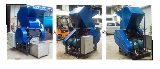 40HP PP PE PET plastic sizing material Crusher, crushing plastic factory supplier