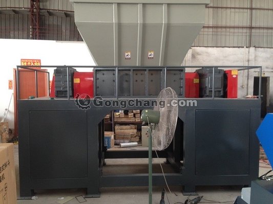 Refrigerator shredder Two shaft shredder for large materials factory supplier