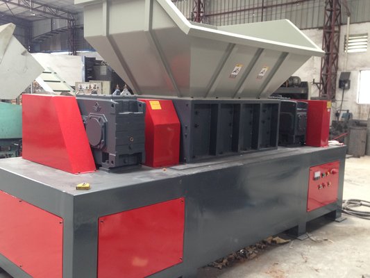 Strong double shaft shredder cardboard box shredder industrial cardboard shredder for sale supplier