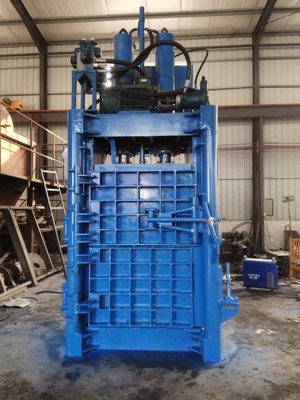 Metal Scrap Plastic Bottle Baling Press Machine Aluminum Can Baler For Sale supplier