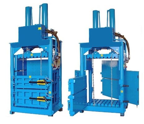 Metal Scrap Plastic Bottle Baling Press Machine Aluminum Can Baler For Sale supplier
