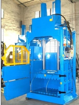 Automatic Used Clothes Baler Cardboard Baling Press Machine Best Quality Cloth Baling Press Machine Hydraulic Cardboard supplier