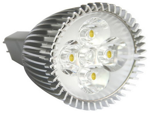 Energy Saving 12V LED Spotlight Fittings / LED garden spotlights MR16 4W 3 Years Warranty