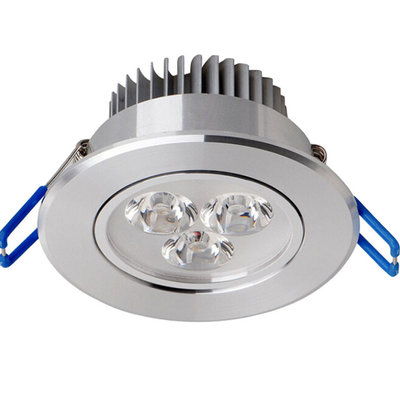3W High Power LED Recessed Ceiling Lights Fixtures Ra75 120°