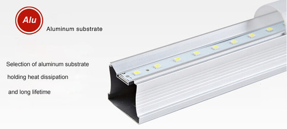 High Efficiency T8 LED Tubes Integrated Lamp 60cm SMD2835 for Factory Lighting
