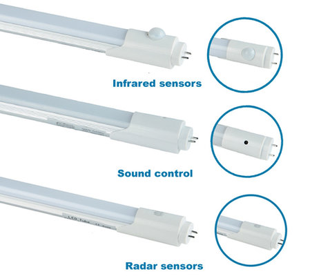 18 Watt Human Ifrared Sensor T8 LED Tube Environment Friendly