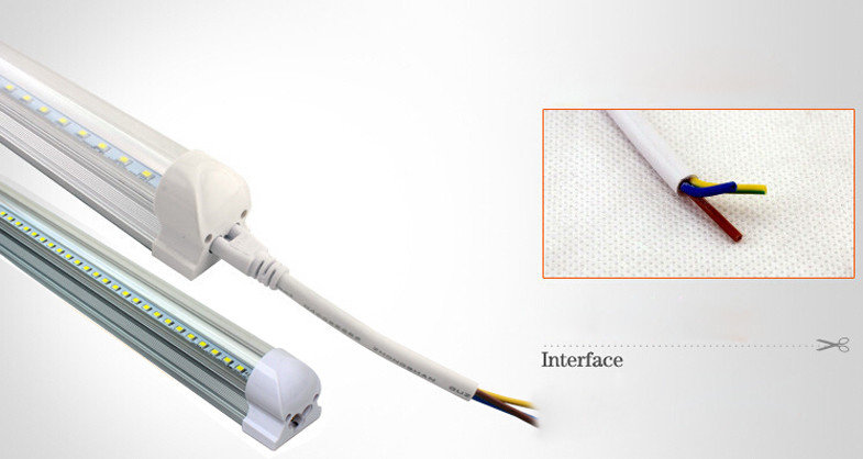 High Efficiency T8 LED Tubes Integrated Lamp 60cm SMD2835 for Factory Lighting