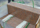 Red Straight Granite Stepping Stones For Indoor And Outdoor Stairs