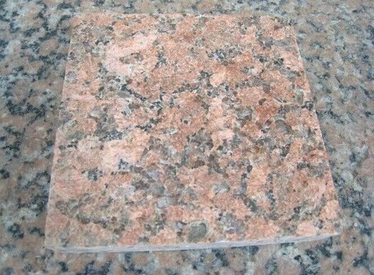Nature Red Granite Stone Tiles / Granite Tiles For Bathroom Floor
