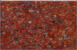 24X24 Imperial Red Granite Flooring Types Corrosion Resistant Design