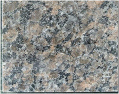Commercial Honed Granite Stone Tiles , Brown Granite Floor Tiles