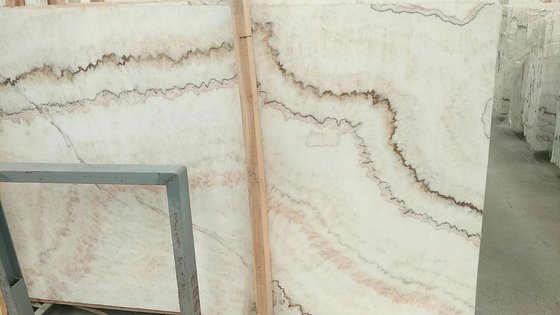 Rainbow Onyx Marble Slab Countertops Interior And Exterior Decoration