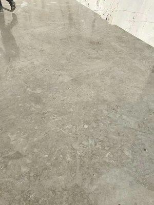 Classic Cream Marble Slab Countertops , Carrara Marble Kitchen Worktop
