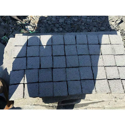 Dark Grey Granite Paving Stones Exterior Decoration Eco - Friendly