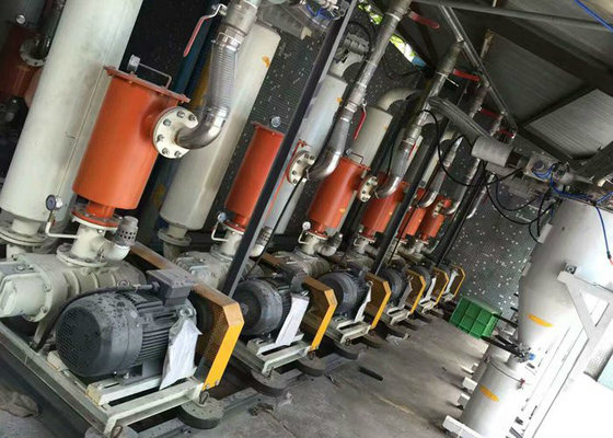 High Efficiency Mechanical Conveyor System , High Pressure Three Lobe Roots Blower