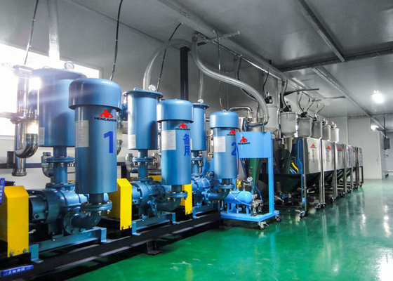 Dual Purpose Material Conveyor Systems , 75 HP High Pressure Roots Blower