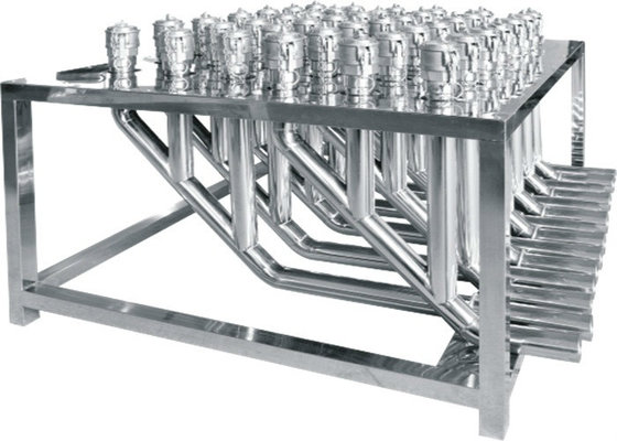 Material Distribution Station Central Industrial Conveyor Systems For Blowing Moulding Machine