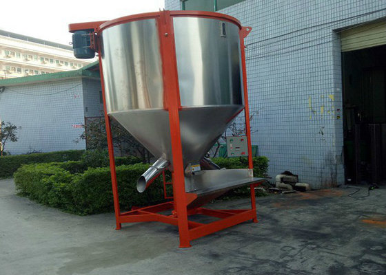 Vertical Color Mixing Plastic Mixer Machine For Plastic Raw Materials Mixture