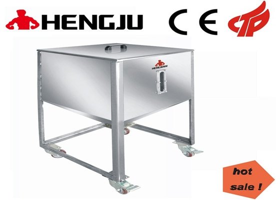 Centralized Production Conveyor Systems Storage Vat 25 KG For Plastic Industrial