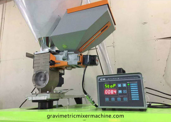 Double Masterbatch Volumetric Dosing Unit 50 Mm With Data Memory Chip