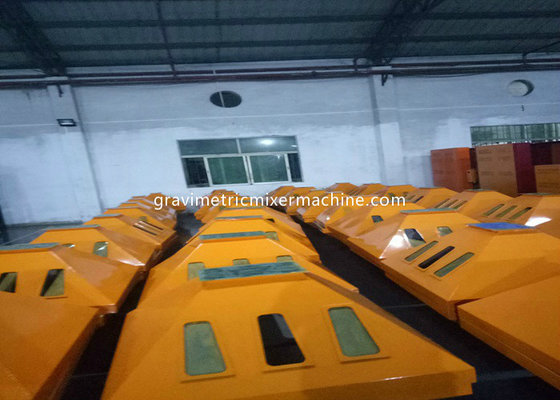 Six Dosing Modules Gravimetric Mixer Machine PLC Controlled For Plastic Color Masterbatch