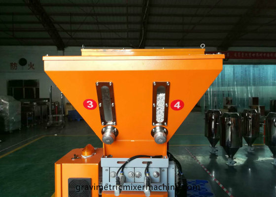 Plastic Raw Material Gravimetric Mixer Machine 1200 KG Per Hour With High Accuracy