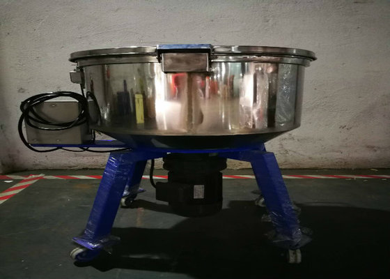Small Sized Industrial Plastic Mixer Machine 25 KG With Four Wheeles