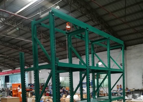 2000 KG Mold Rack For Plastic Industry , Easy To Access And Hoist