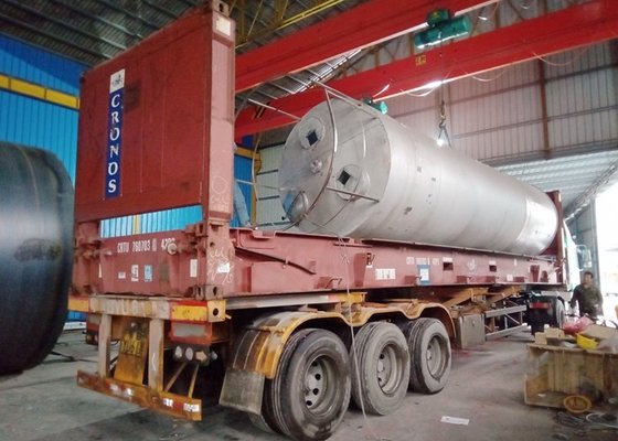 15 Tons OEM Plastic Raw Material Storage Tank for Central Feeding System