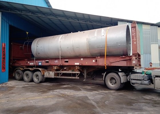 15 Tons OEM Plastic Raw Material Storage Tank for Central Feeding System