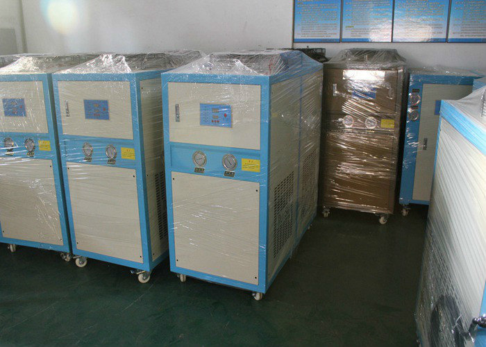 3 HP Low Temperature Chiller , Finned Copper Tube Industrial 5 Ton Chiller