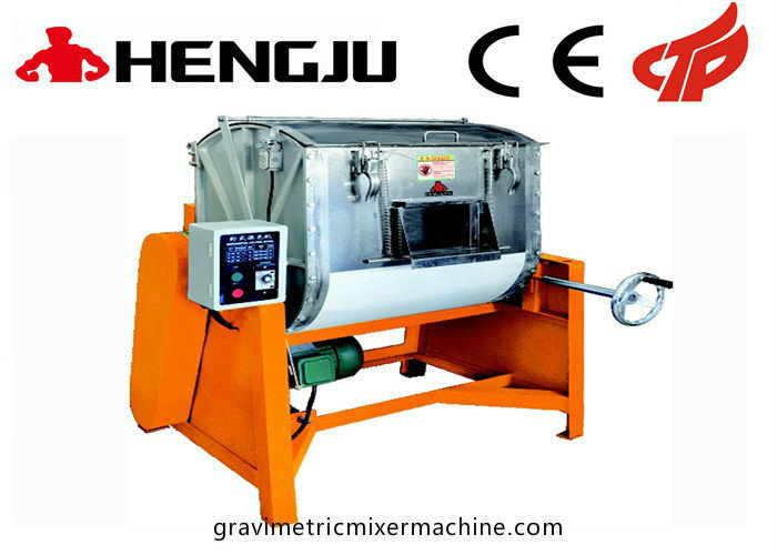 Rust Free Plastic Mixture Machine Equipped 12 R / Min Rotating Speed